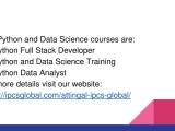 Ppt Best Python Data Science Training Institute In Attingal