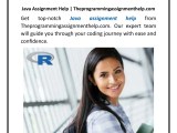 Ppt Java Assignment Help Theprogrammingassignmenthelp Powerpoint
