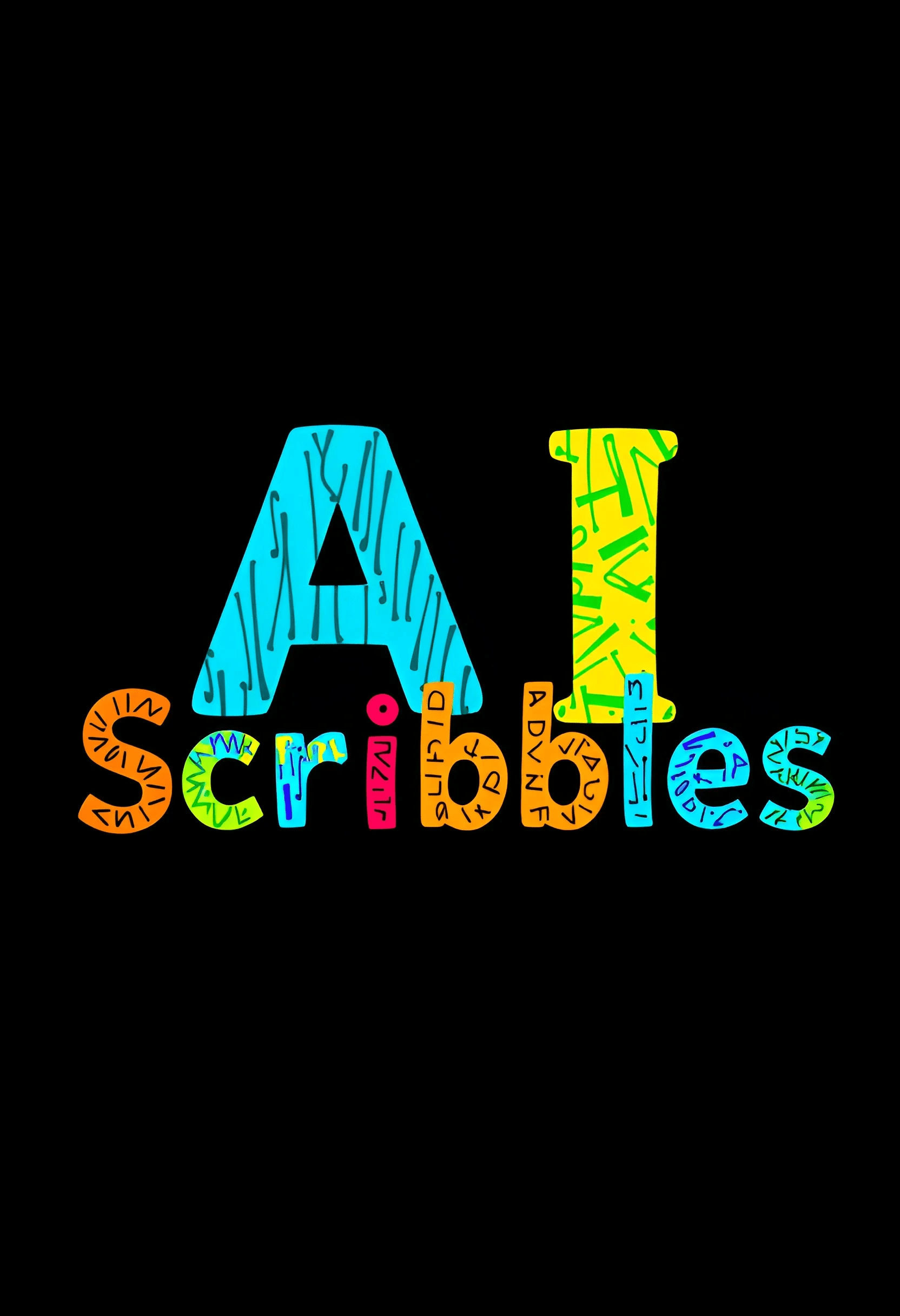Colorful Ai Scribbles Design Free Download Ai Scribbles