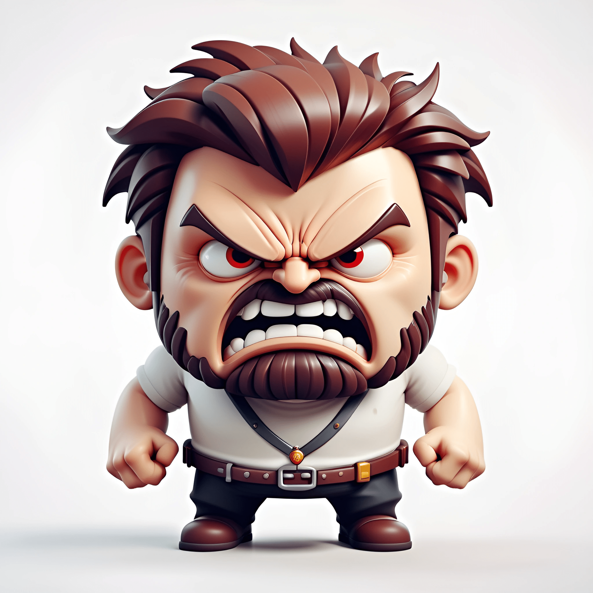 Angry Chibi Character Illustration Free Download Ai Scribbles