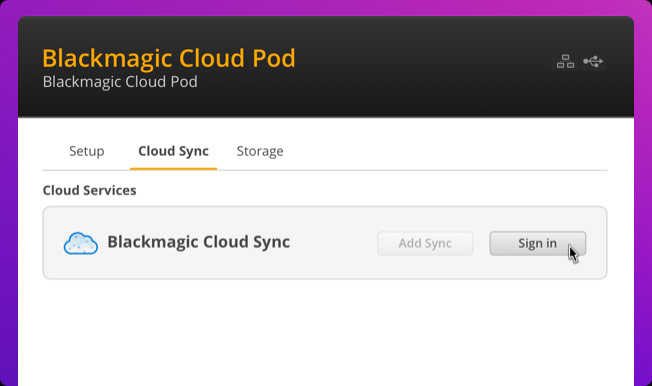 Blackmagic Cloud Pod Blackmagic Design