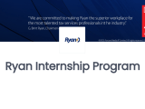 Ryan Internship Program Comparably