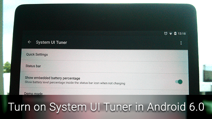 วิธีเปิดใช้งาน System UI Tuner บน Android 6.0 Marshmallow (Preview 3 ...