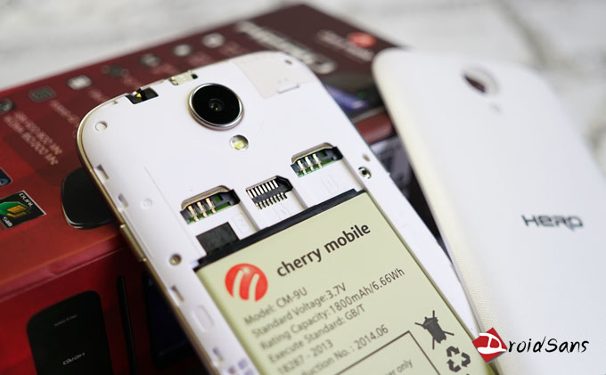 Review : รีวิว cherry mobile Hero จอใหญ่ 5 นิ้่วในราคาประหยัด ...