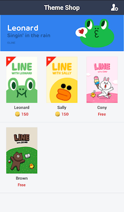 Line เปิด Theme Shop เรียกเงินสาวกบน Android เพิ่มแล้วจ้า (iOS รอไปก่อน ...