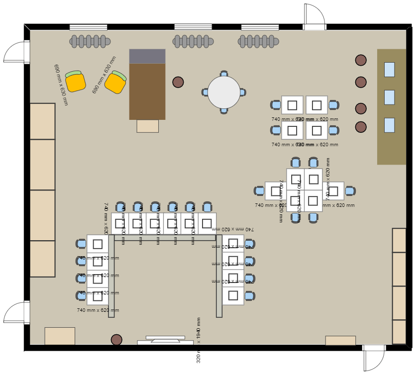 Free Classroom Floor Plan Creator - Uperplans