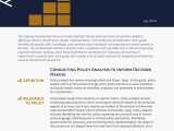 10 Policy Analysis Examples To Download