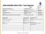 Hazard Assessment Template Pdf Template