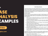9 Case Analysis Examples To Download