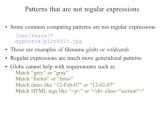 10 Regular Expression Examples