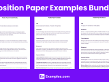 20 Position Paper Examples To Download