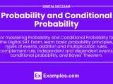 Probability And Conditional Probability Notes Practice Questions