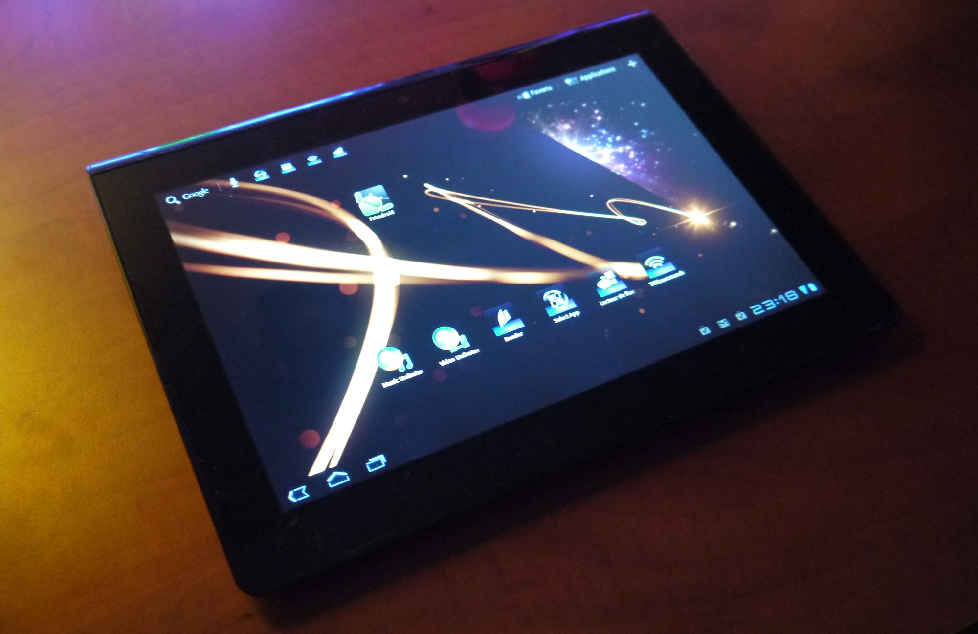 La tablette Sony Tablet S passe à Ice Cream Sandwich | Sony Golden