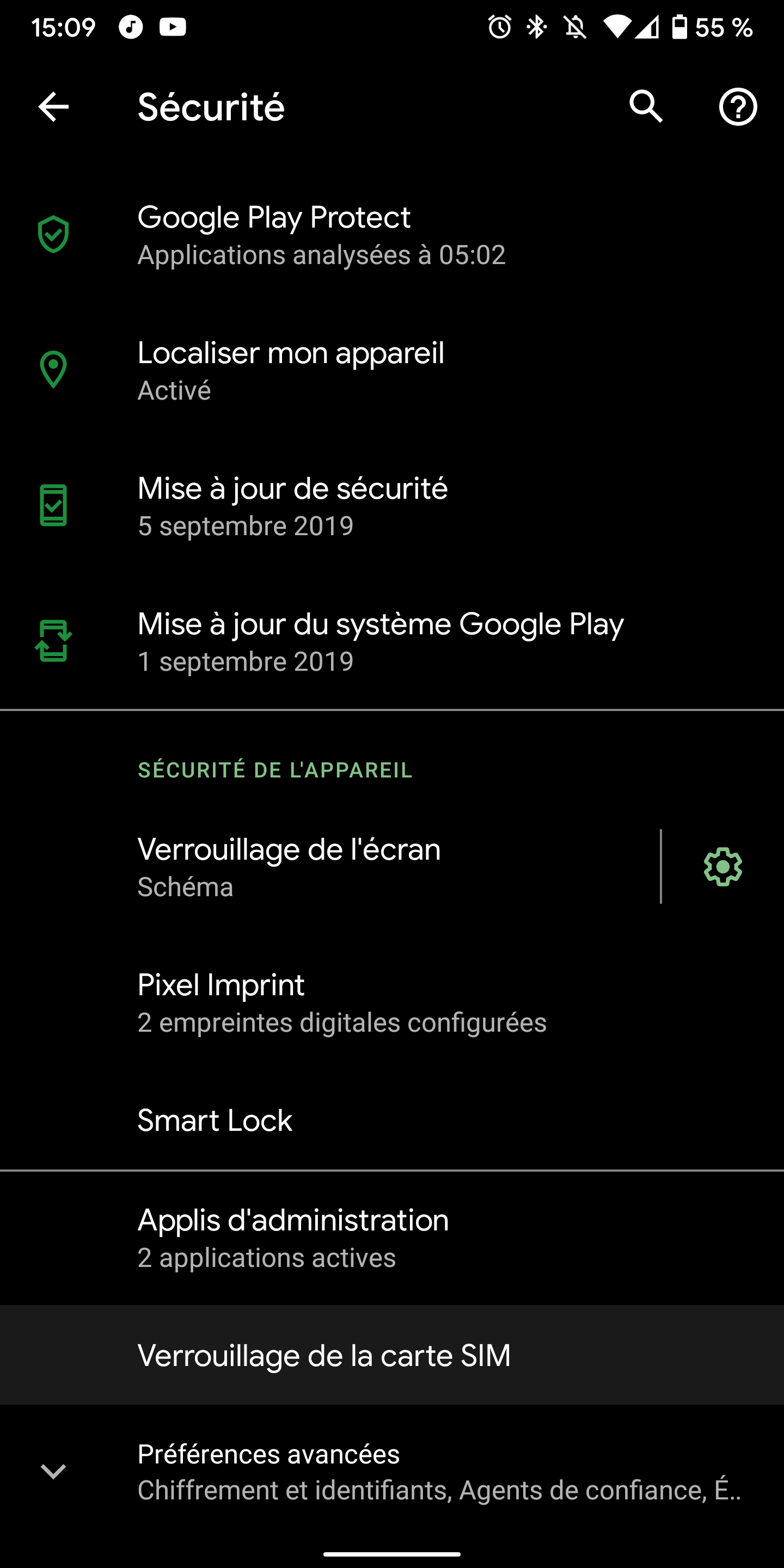 Comment modifier le code PIN de son smartphone Android