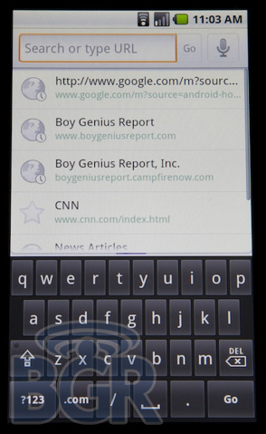 Android 2.0 "Eclair" en captures