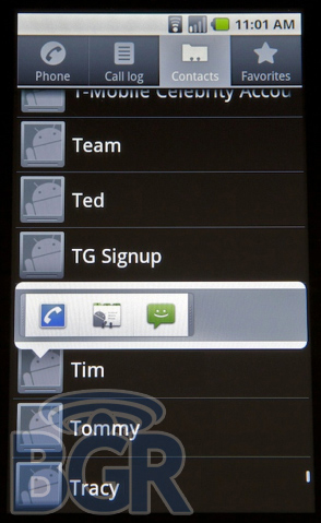 Android 2.0 "Eclair" en captures