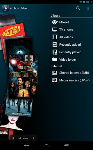 Archos Video Player, une version gratuite est disponible sur Google Play