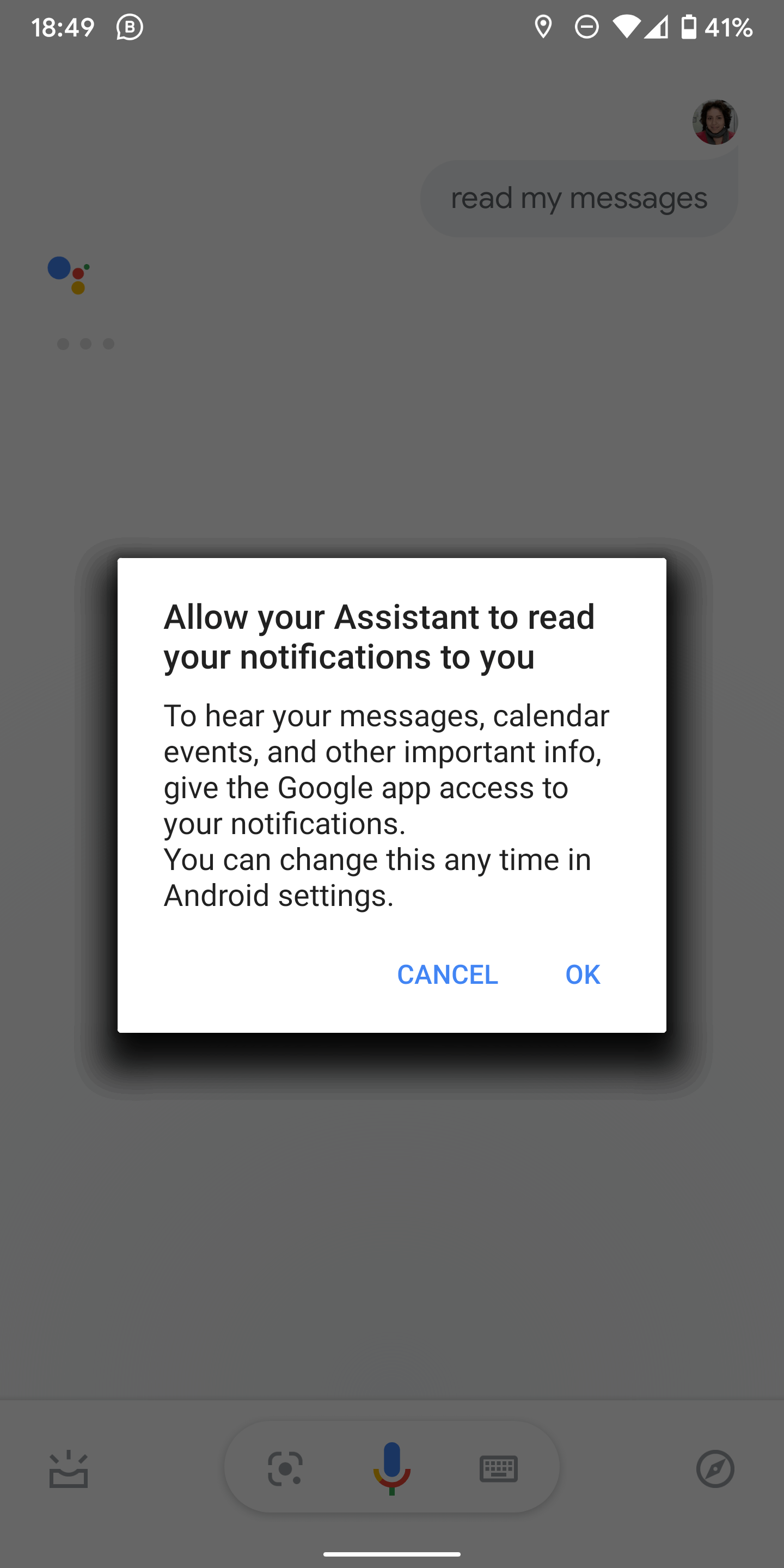Google Assistant peut désormais lire vos messages Whatsapp, Discord ou ...