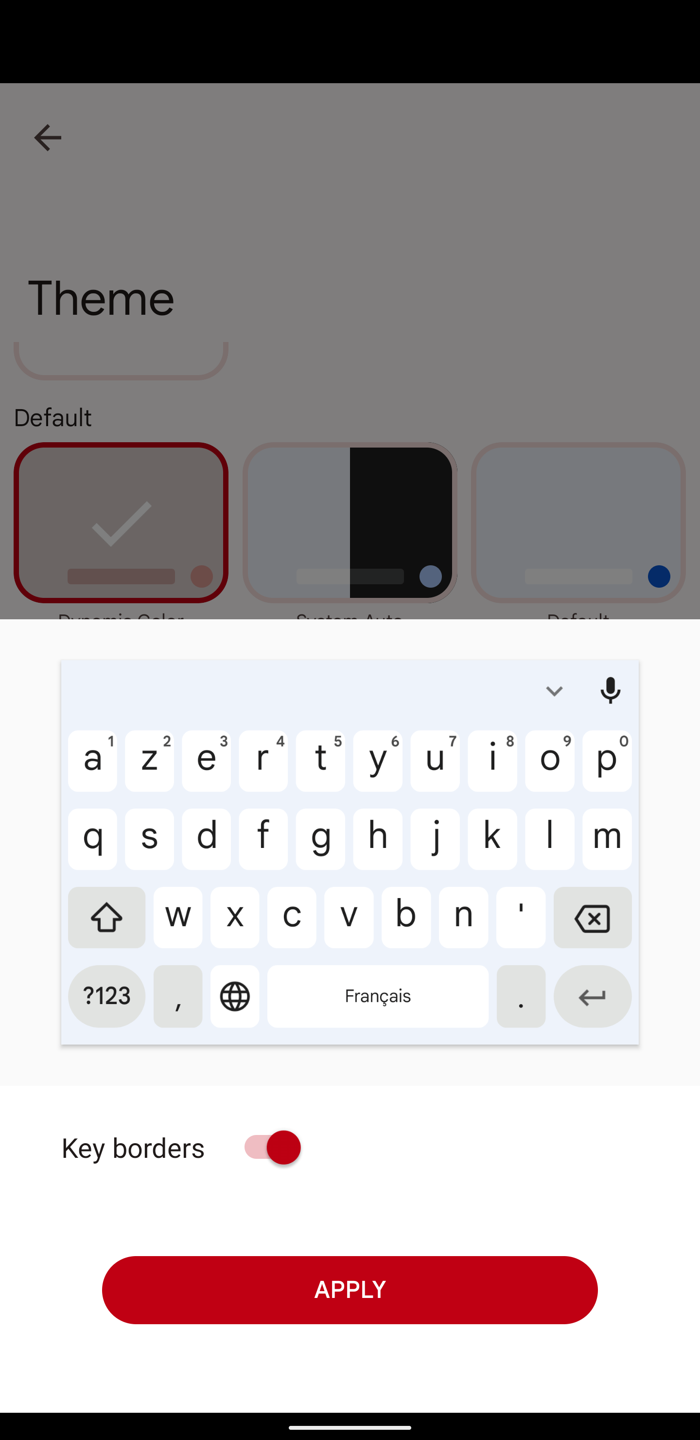 L'interface Material You d'Android 12 s'invite sur le clavier Google Gboard