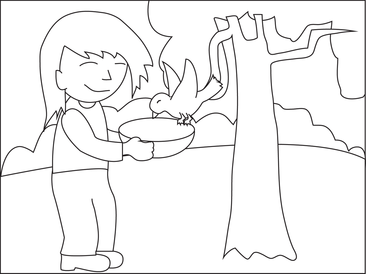 View 17 Easy Bird Drinking Water Drawing - Hallerenee