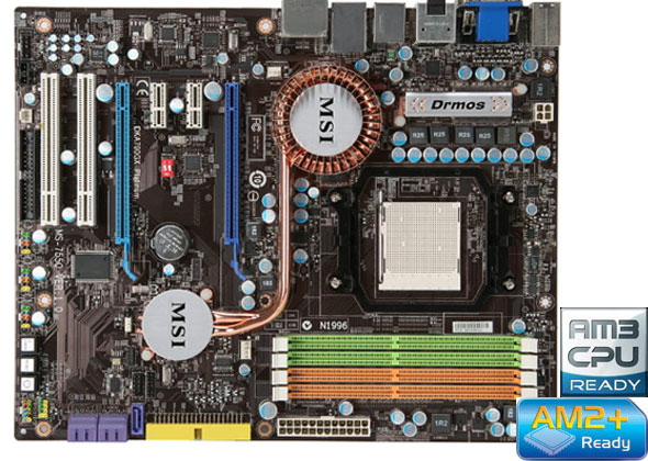 MSI AMD AM2+ Boards Are Ready For Phenom II | Geass My Hero