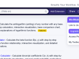 Online Tools And Calculators Advanced Math Operations