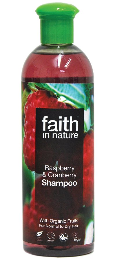 Faith In Nature Raspberry & Cranberry Shampoo – 400ml | Plape