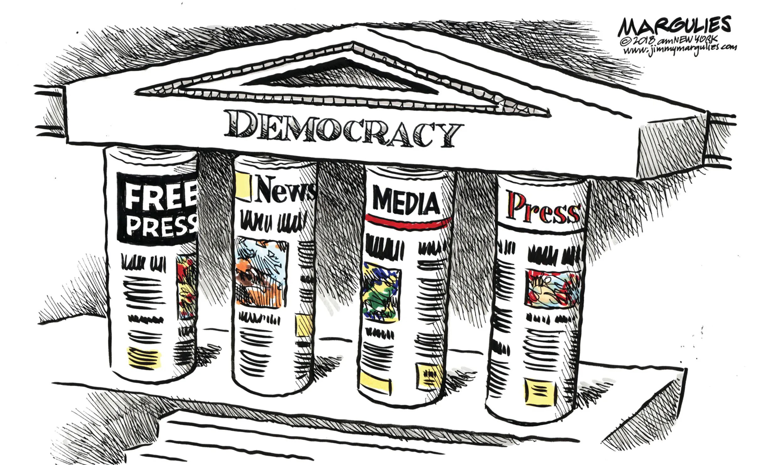 Will The Press Do Its Job To Help Save Democracy The New Republic