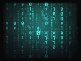 Digital Binary Code Processing On Screen Stock Video Pond5