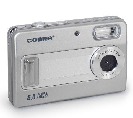 Cobra Digital Dc8000 8mp Digital Camera With 2″diag. Display | Trunix
