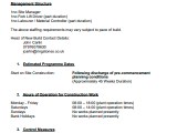 Free 17 Construction Method Statement Samples Word Pdf