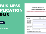 Free 9 Sample Business Application Forms In Pdf Ms Word
