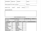 Engineering Work Order Template