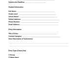 Free 36 Contest Entry Form Samples Pdf Ms Word Google Docs Excel