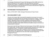Program Management Plan Template Word