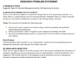 Free 10 Engineering Problem Statement Samples Software Mechanical