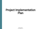 Free Sample Project Implementation Plan Template Google Docs Word