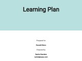 Learning Strategy Plan Template Google Docs Word Apple Pages Pdf