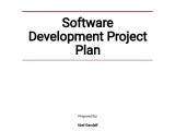 Software Development Project Plan Template Google Docs Word Apple