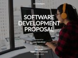Software Solution Proposal Template