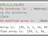 Byte And Byte Array Sequence In Python The Engineering Projects