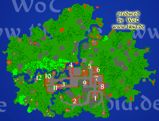 Mapas | Meu Tíbia - Absolutamente tudo sobre Tíbia