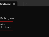 How To Run Java Program In Cmd Using Notepad Tpoint Tech