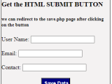 Html Submit Button Tpoint Tech
