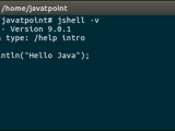 Jshell Repl Tpoint Tech