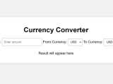 Currency Converter Javascript Tpoint Tech