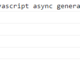 Javascript Async Generator Function Tpoint Tech