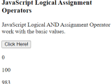 Javascript Logical Assignment Operators Tpoint Tech