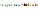 Javascript Window Open Method Tpoint Tech