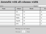 The Jquery Data Table Plugin Tpoint Tech
